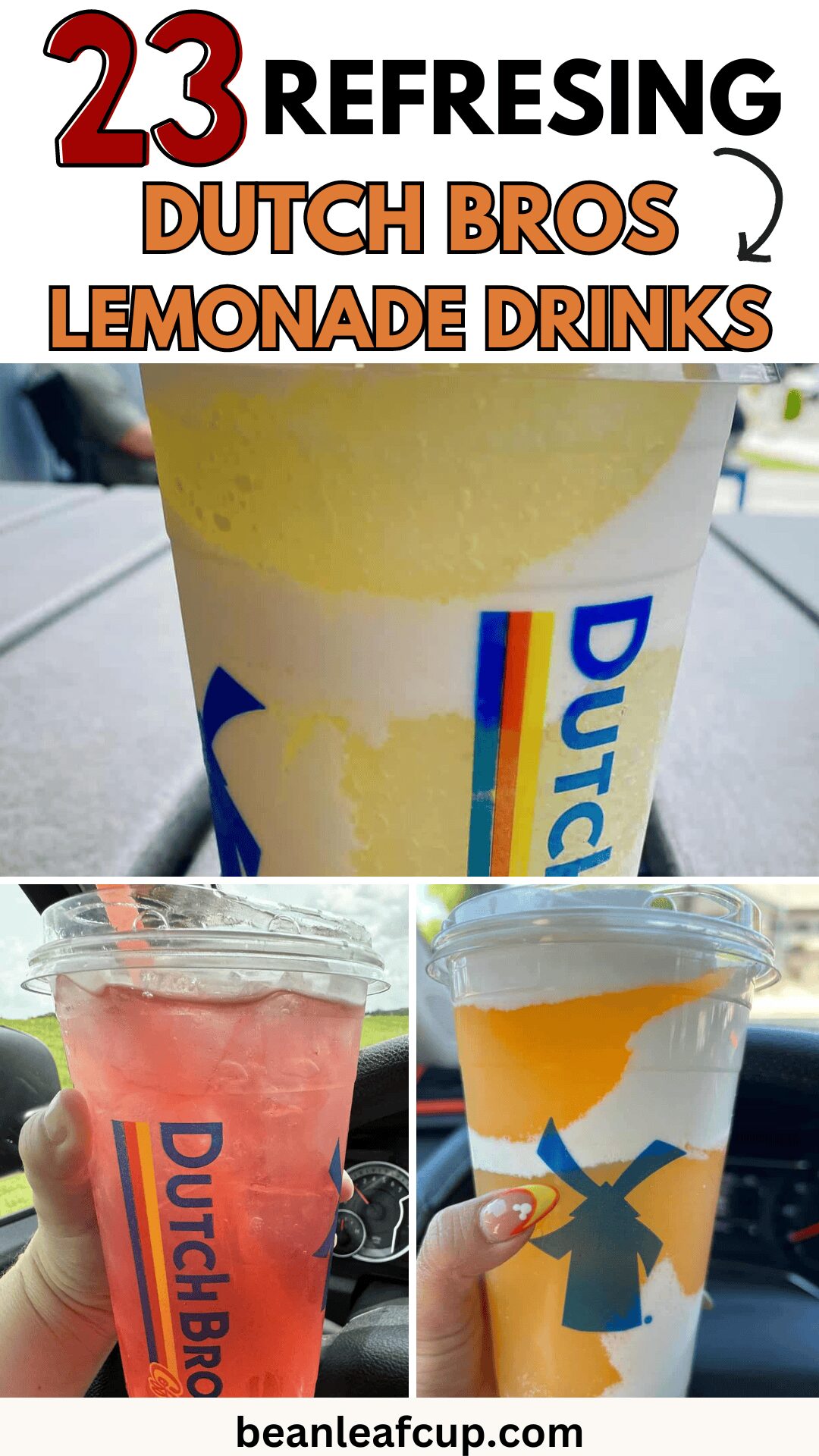 23 Refreshing Dutch Bros Lemonade Drinks That You'll Love