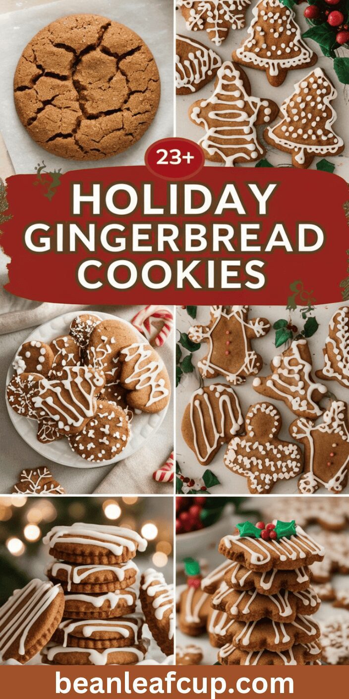 23+ Delicious Gingerbread Cookie Recipes to Try This Holiday Season