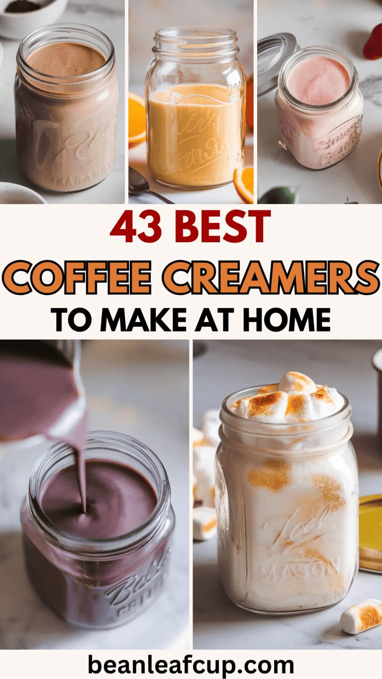 43 Easy Homemade Coffee Creamer Flavors!