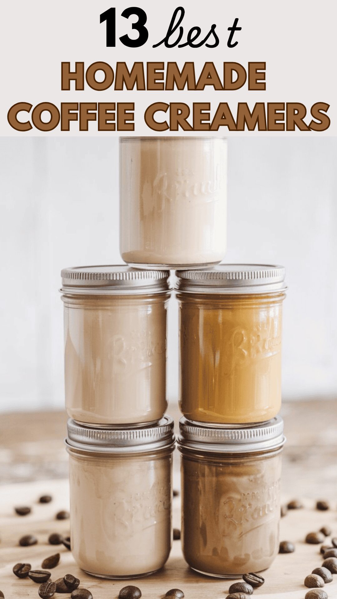 43 Easy Homemade Coffee Creamer Flavors!