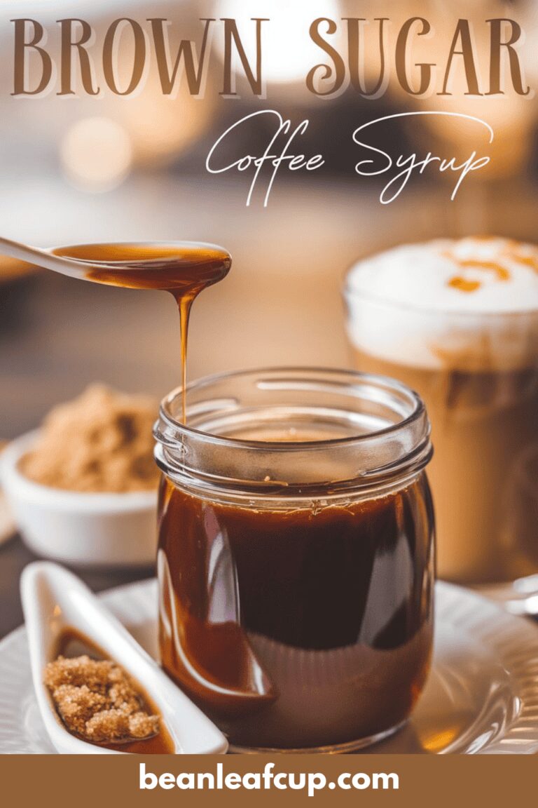 Brown Sugar Coffee Syrup Recipe