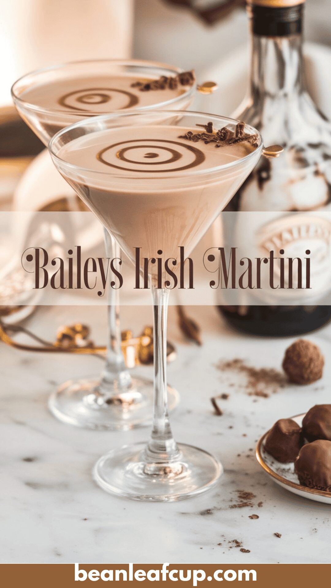 The Creamiest Baileys Irish Martini You'll Ever Sip!
