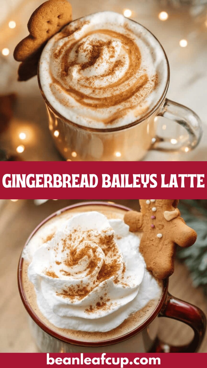 Gingerbread Baileys Latte