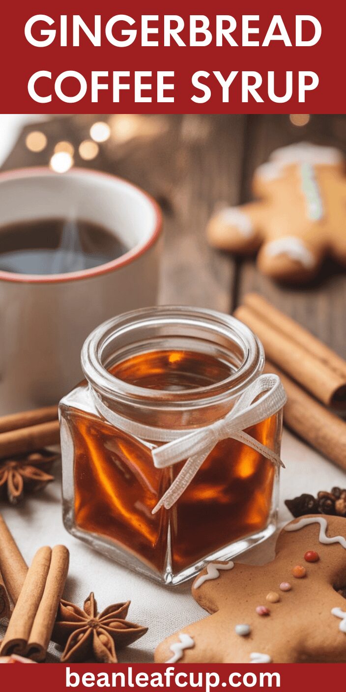 Gingerbread Coffee Syrup