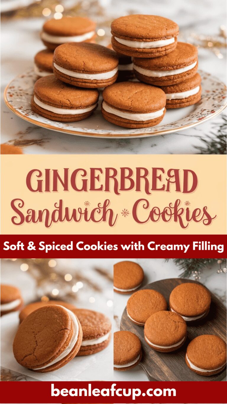 Gingerbread Sandwich Cookies
