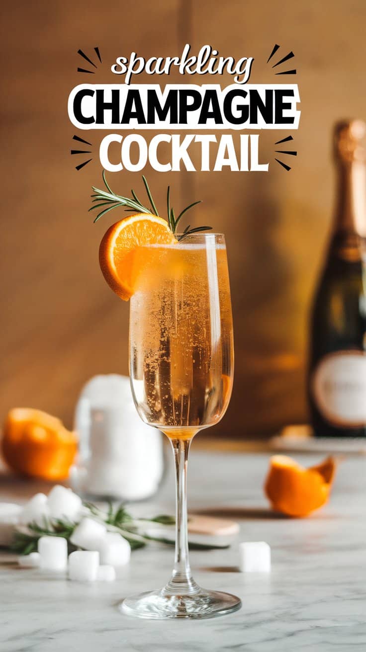 Sparkling Champagne Cocktail Recipe: Simple, Fancy, and Fun!