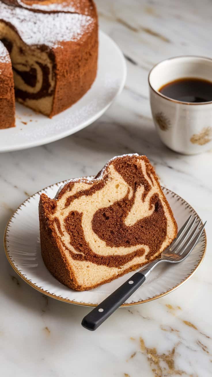 Marble Coffee Cake