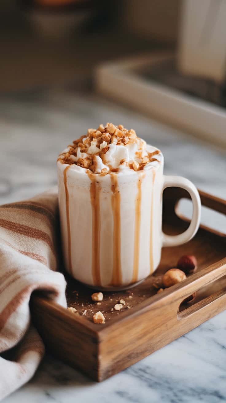 Hazelnut Protein Latte
