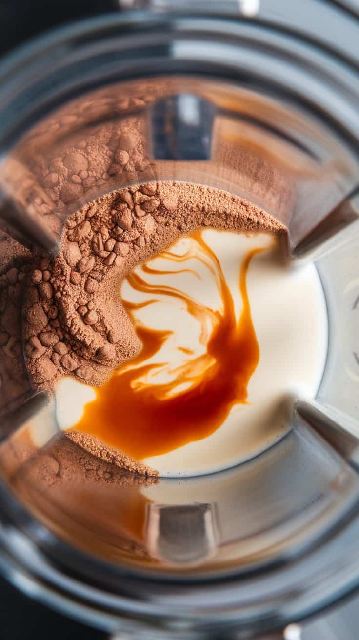 Salted Caramel Protein Coffee