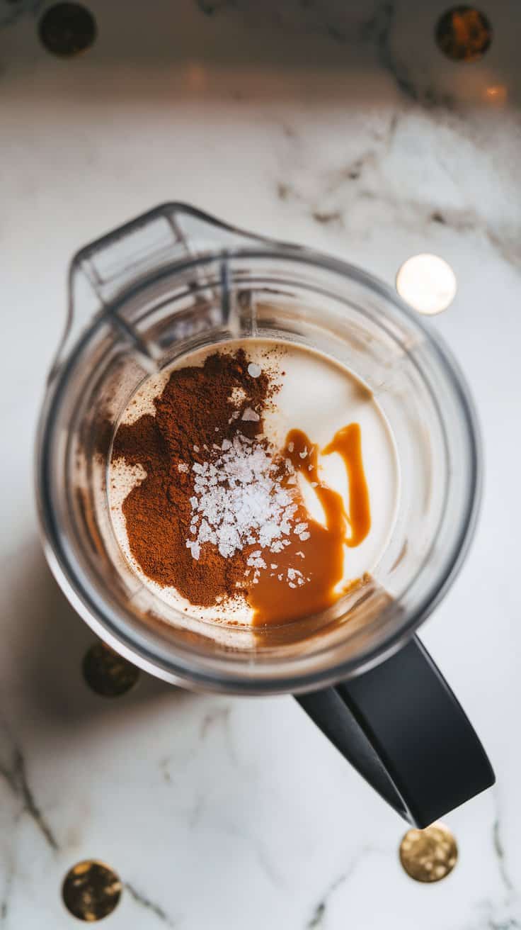 Salted Caramel Protein Coffee