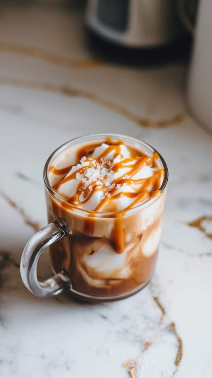 Salted Caramel Protein Coffee