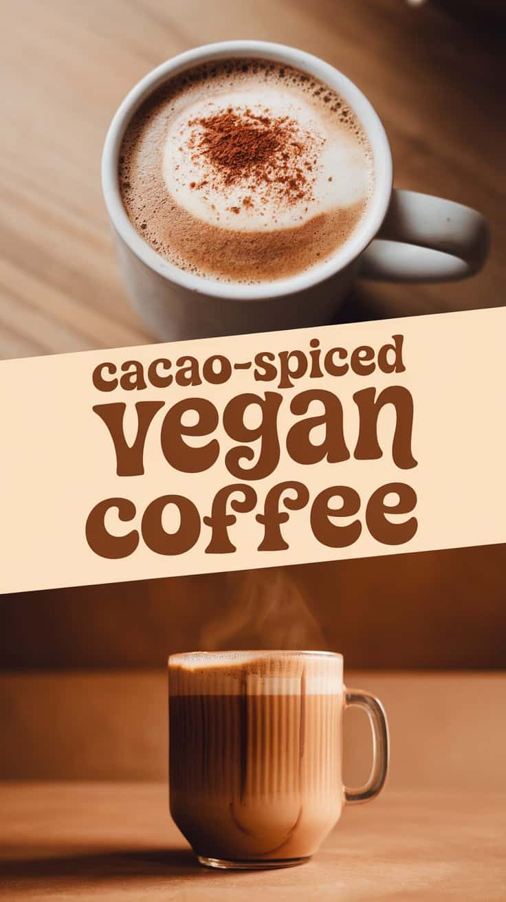 Cacao-Spiced Vegan Protein Coffee