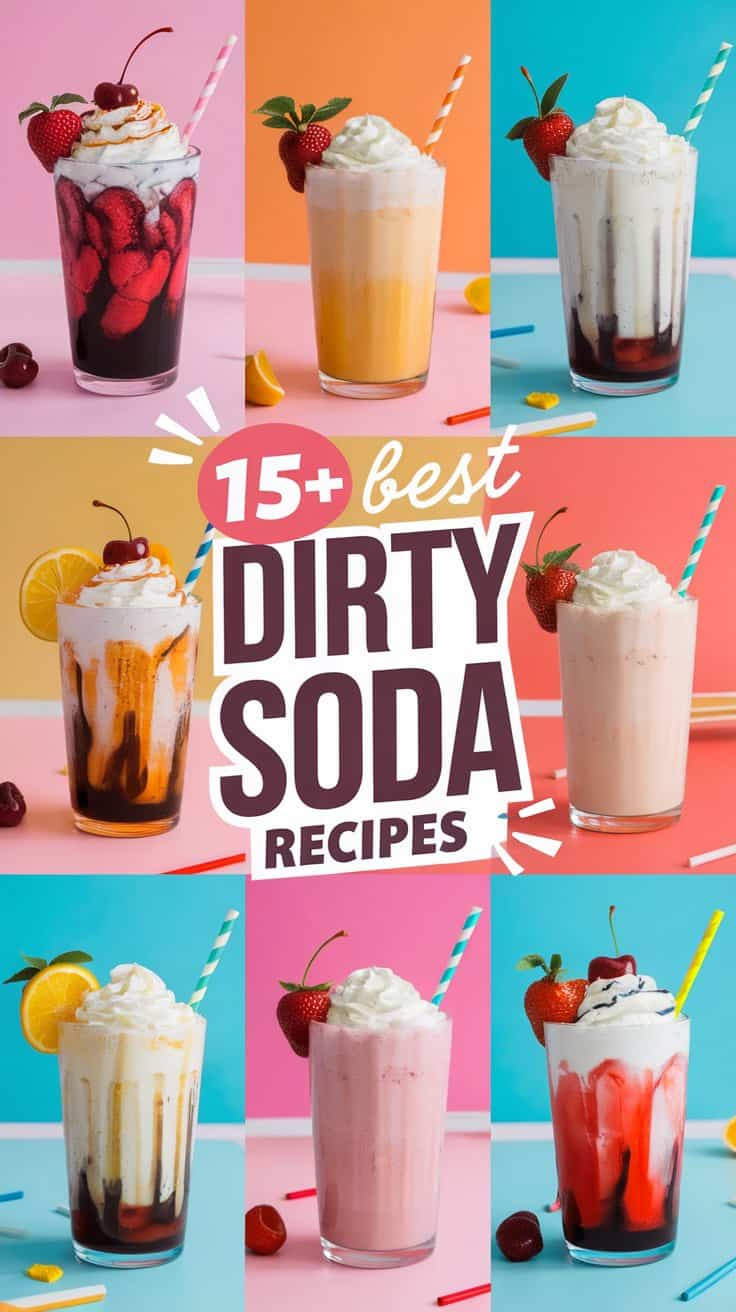 15 Irresistible Dirty Soda Recipes to Try Today
