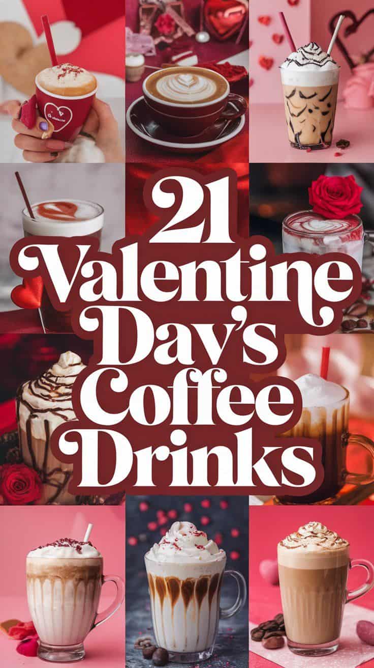 21 Coffee Drinks to Make Your Valentine's Day Extra Special