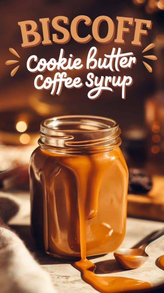 Biscoff Cookie Butter Coffee Syrup