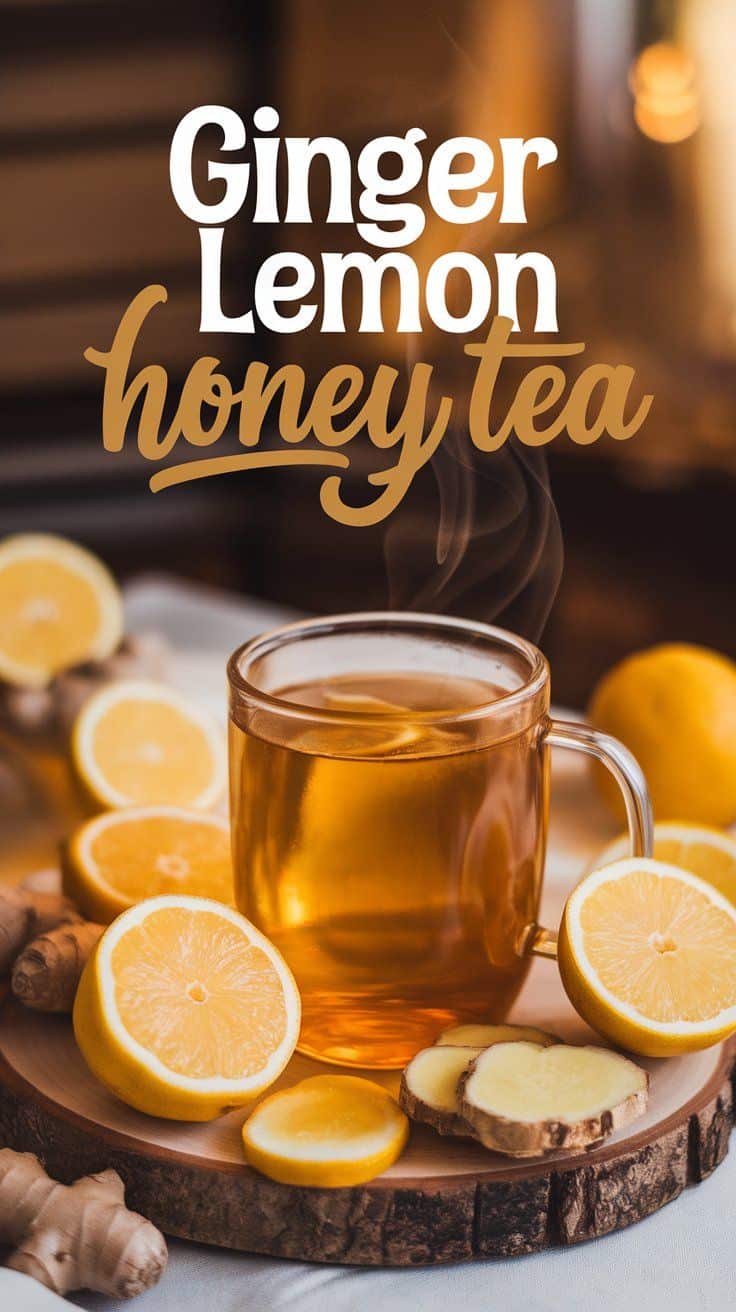 Cozy Ginger Lemon Honey Tea - Gabi Health