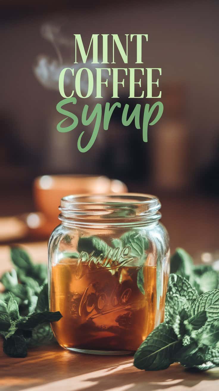 Homemade Mint Coffee Syrup: A Refreshing Twist for Your Morning Cup!
