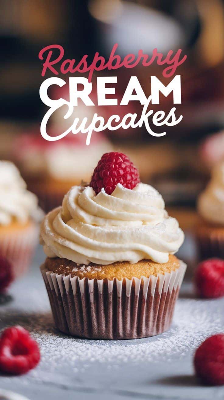 Raspberry Cream Cupcakes - Gabi Health