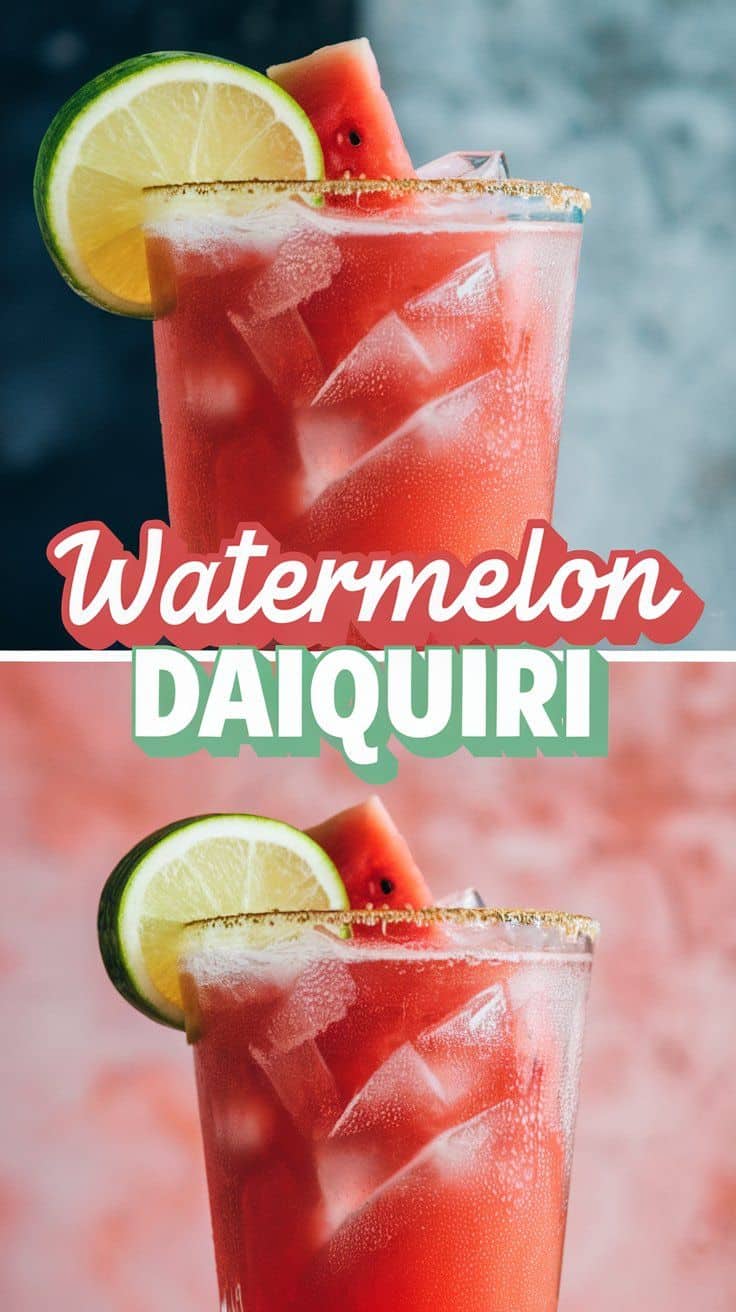 Refreshing Watermelon Daiquiri