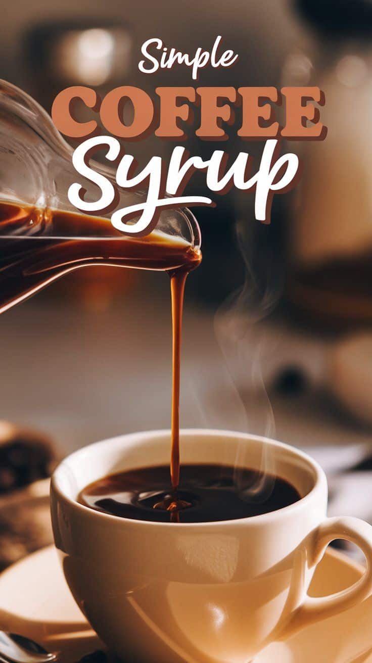 Homemade Coffee Syrup