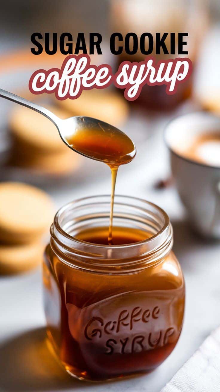 Sugar Cookie Coffee Syrup