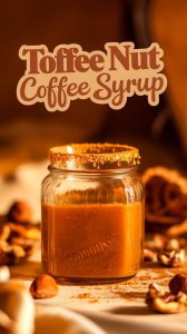 Homemade Toffee Nut Coffee Syrup