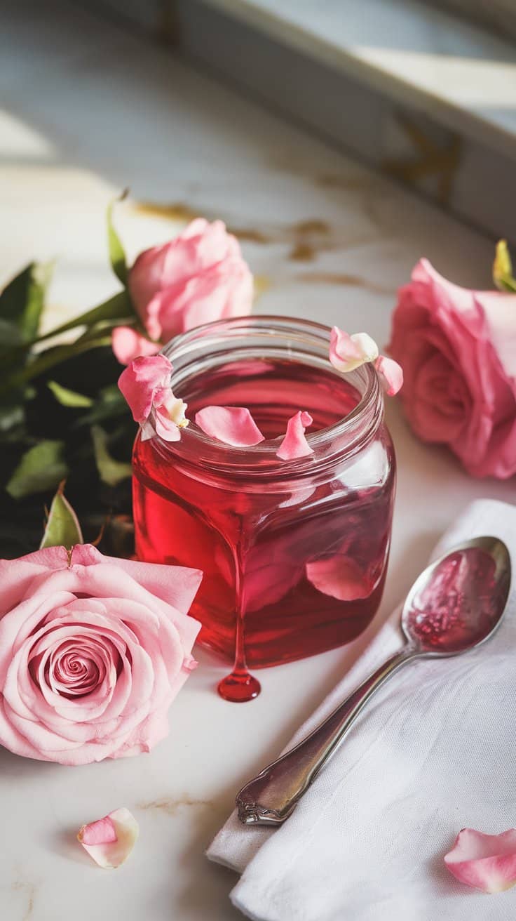 Rose Syrup: A Sweet Floral Treat