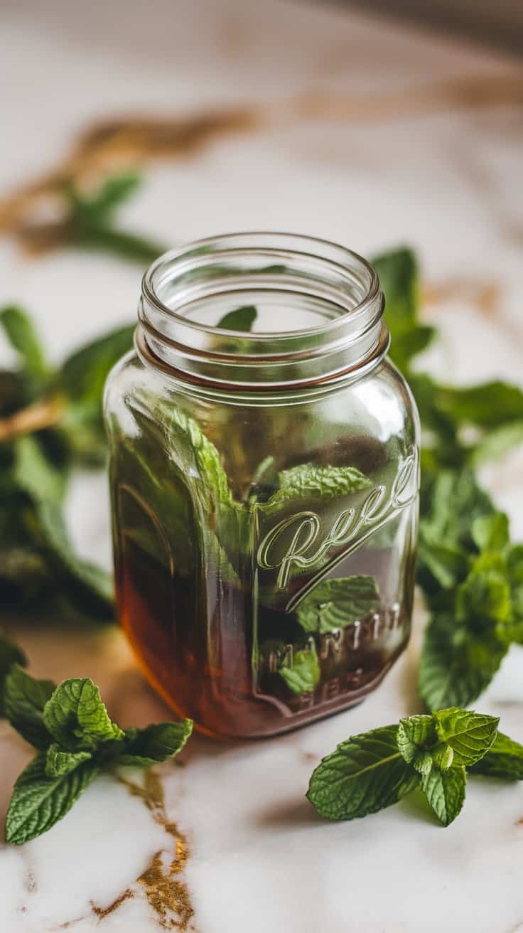 Homemade Mint Coffee Syrup: A Refreshing Twist for Your Morning Cup!