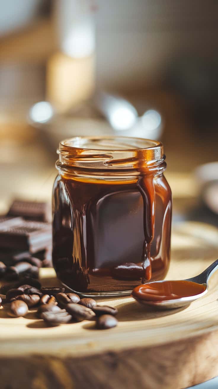 Homemade Chocolate Coffee Syrup