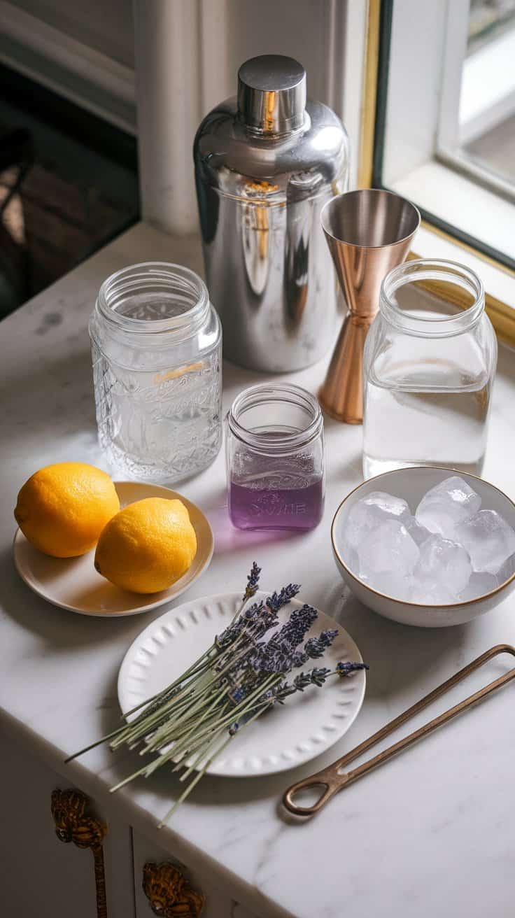 Lavender Lemon Collins