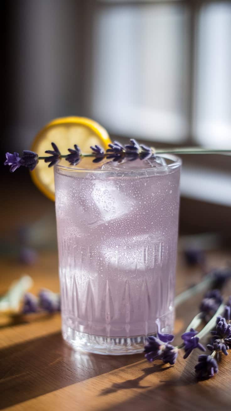 Lavender Lemon Collins