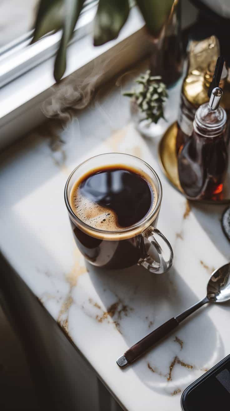 Keto Butter Pecan Iced Coffee