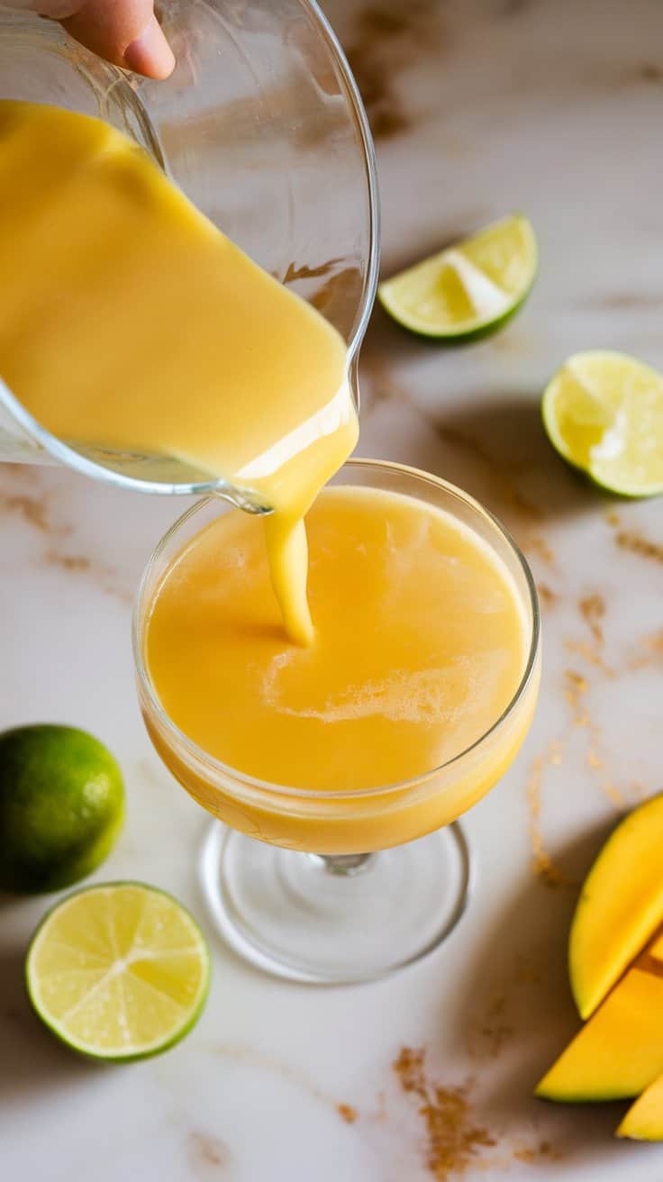 Frozen Mango Daiquiri Recipe - Tressvibe