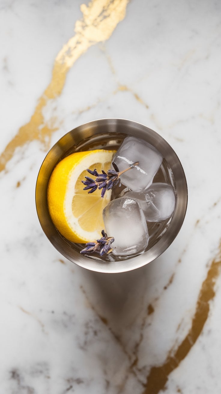 Lavender Lemon Collins