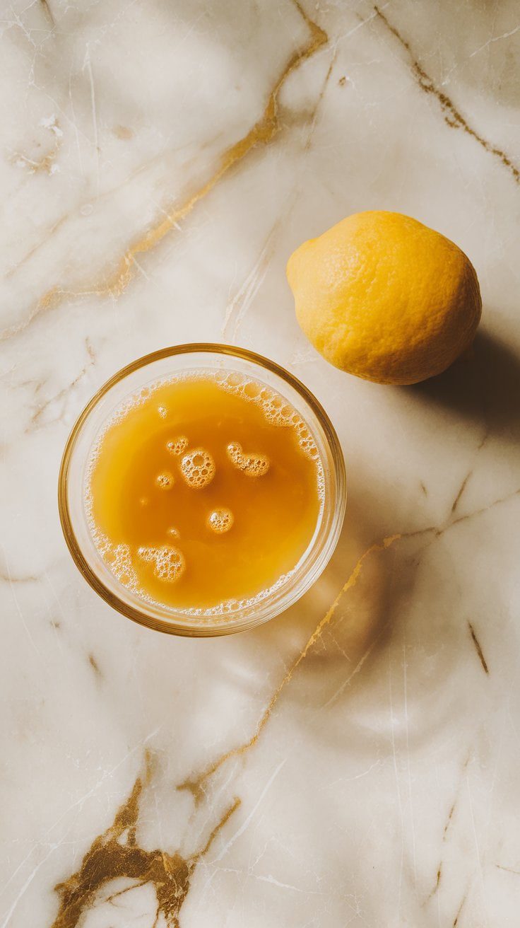 Refreshing Meyer Lemon Sparkling Water