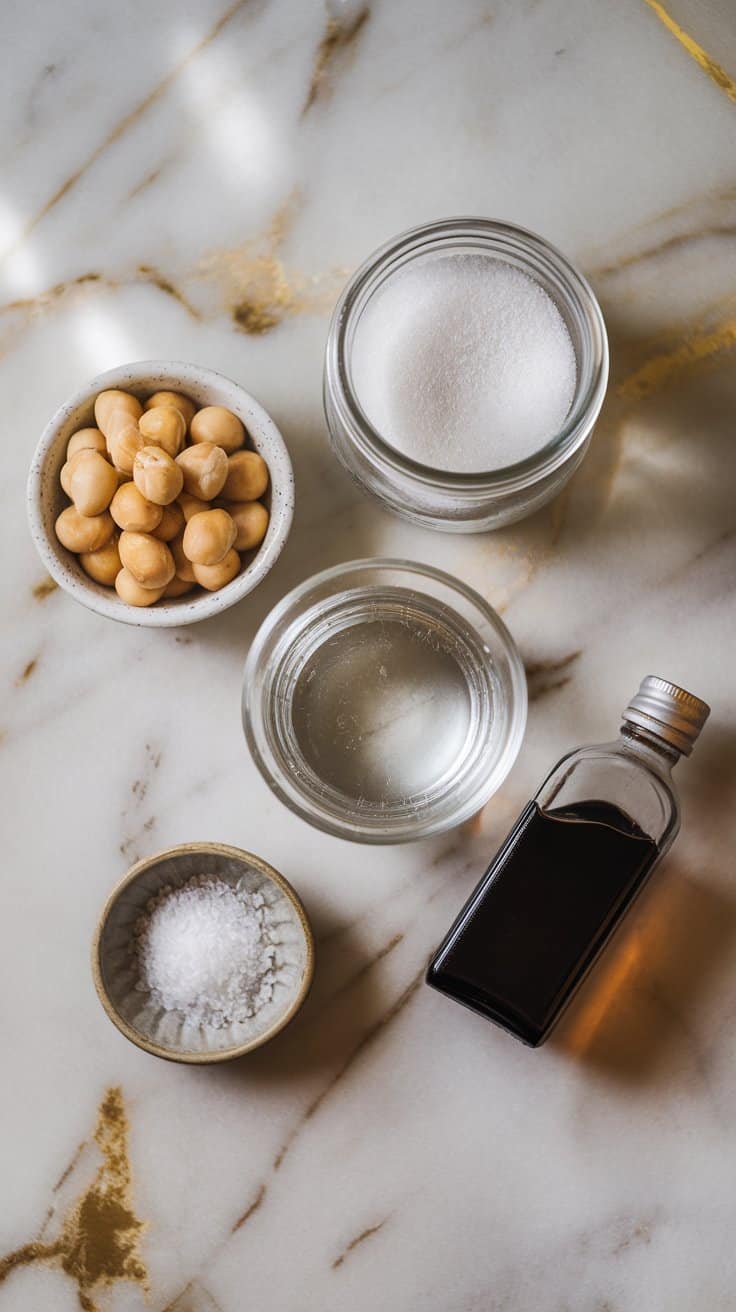 Homemade Macadamia Nut Coffee Syrup