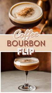 Coffee Bourbon Flip