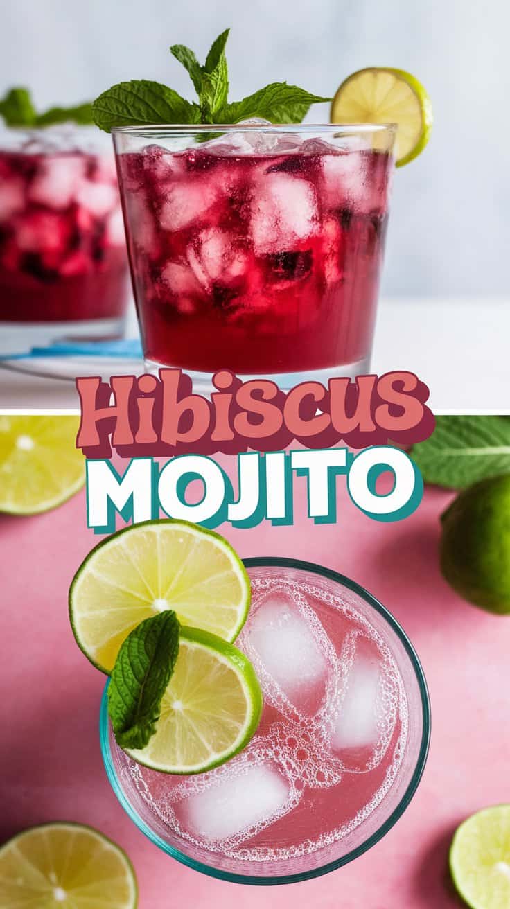 Hibiscus Mojito