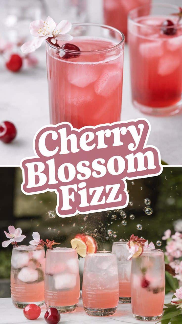 Cherry Blossom Fizz