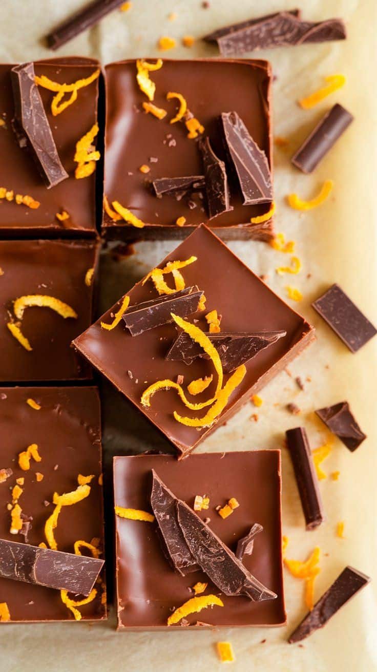 Chocolate Orange Fudge