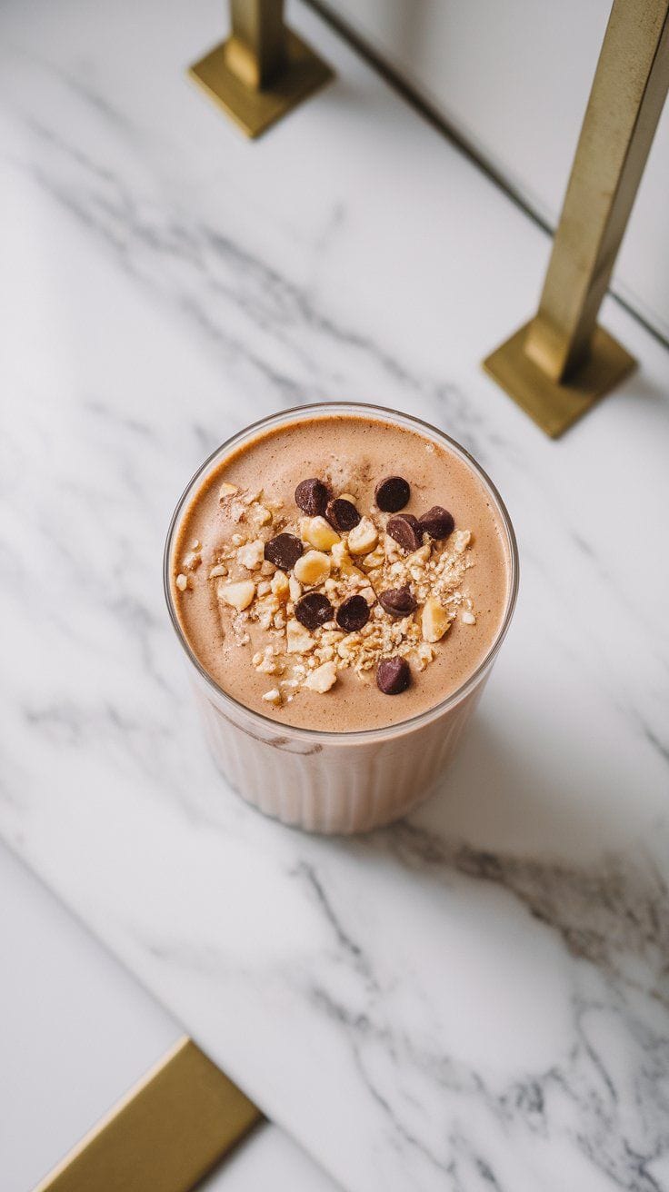 Chocolate Peanut Butter Protein Shake