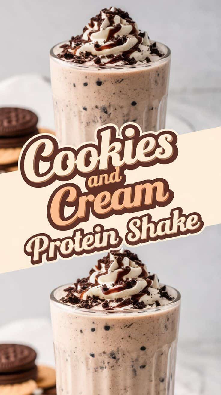 Cookies and Cream Protein Shake