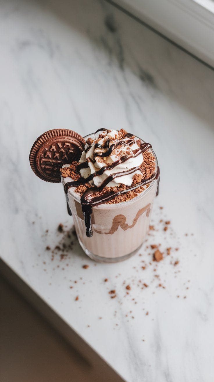 Cookies and Cream Protein Shake