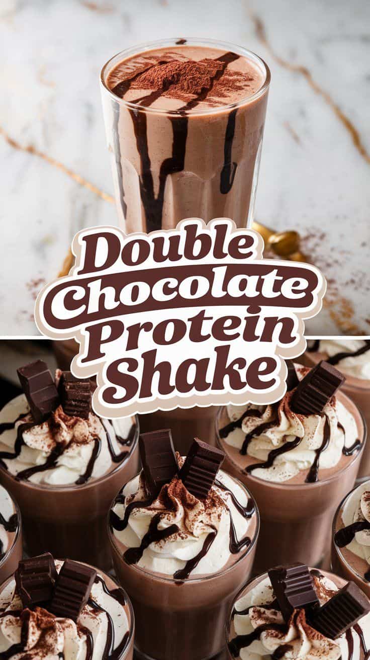 Double Chocolate Protein Shake