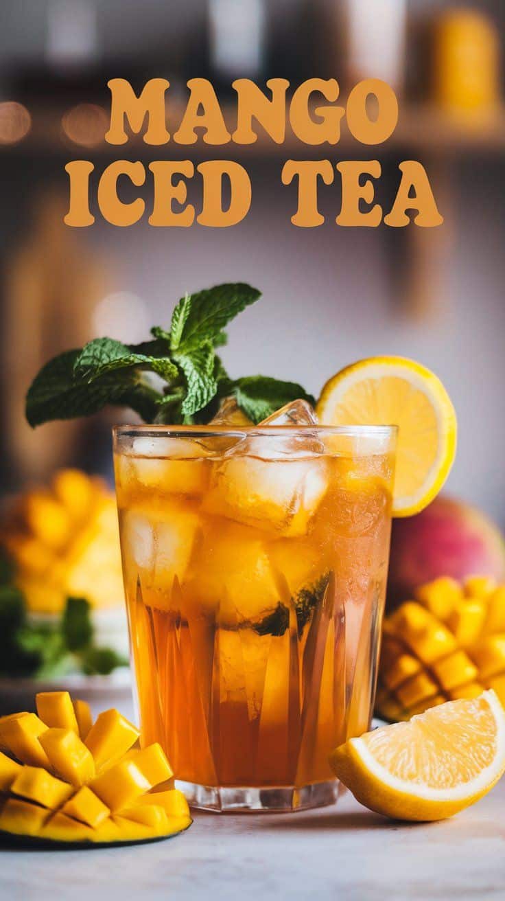 Mango Iced Tea