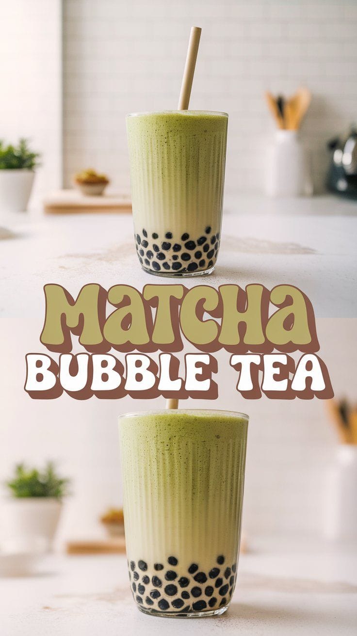 Matcha Bubble Tea - Tressvibe