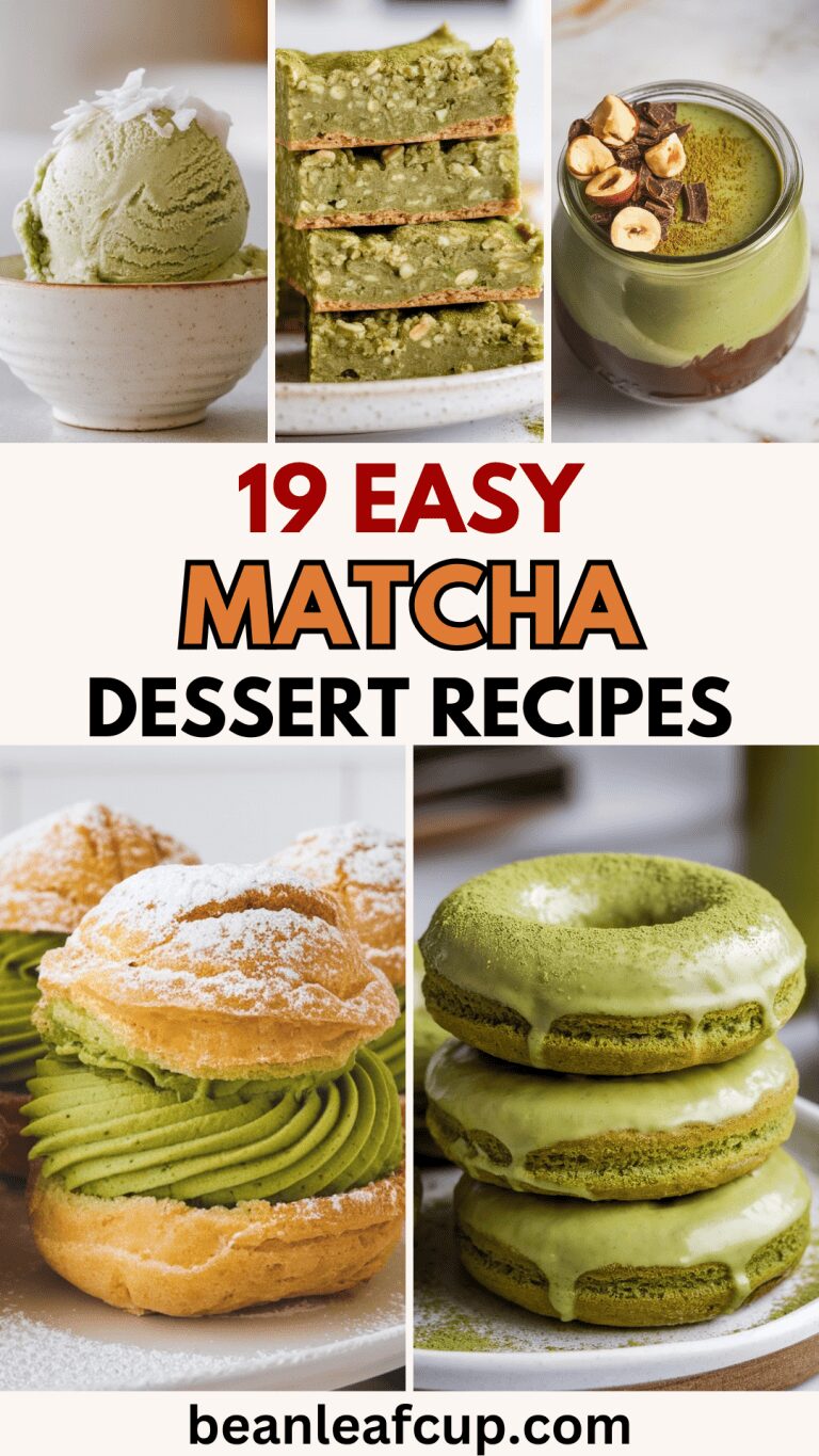 19 Delicious Matcha Dessert Recipes You Need to Try