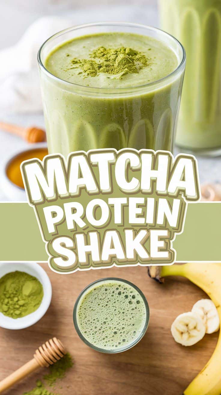 Matcha Protein Shake