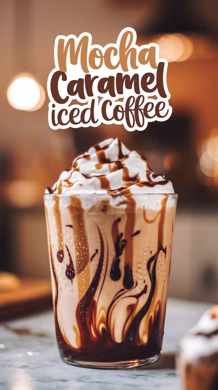 Mocha Caramel Iced Coffee