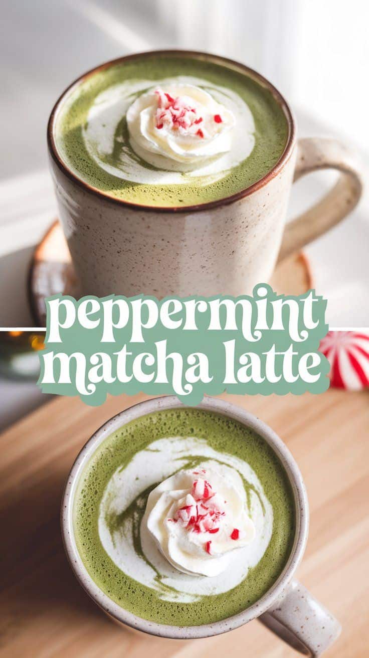 Peppermint Matcha Latte – A Cozy, Refreshing Drink